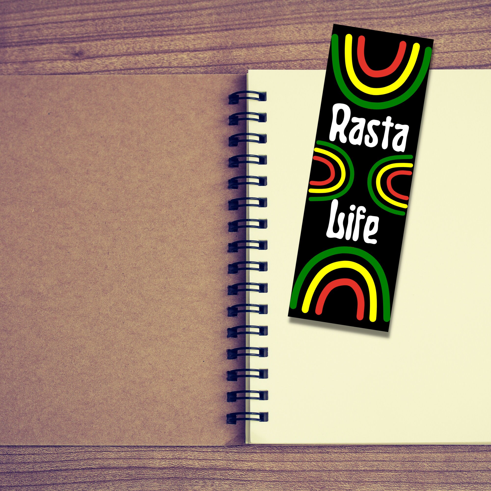 Rasta Reggae Printable Bookmarks, Rasta Reggae Themed Bookmark ...