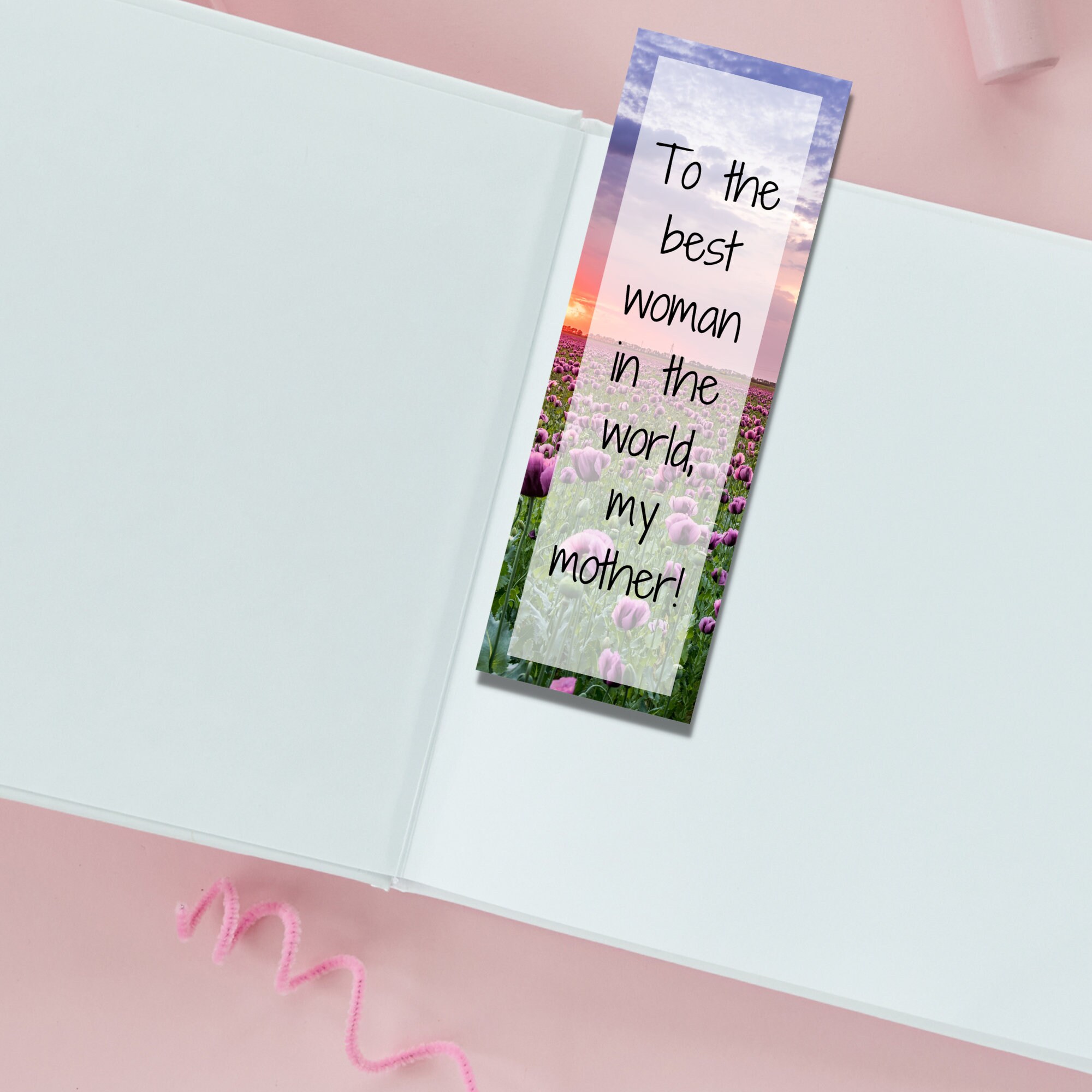 Mothers Day Printable Bookmarks, Mothers Day Themed Bookmarks ...