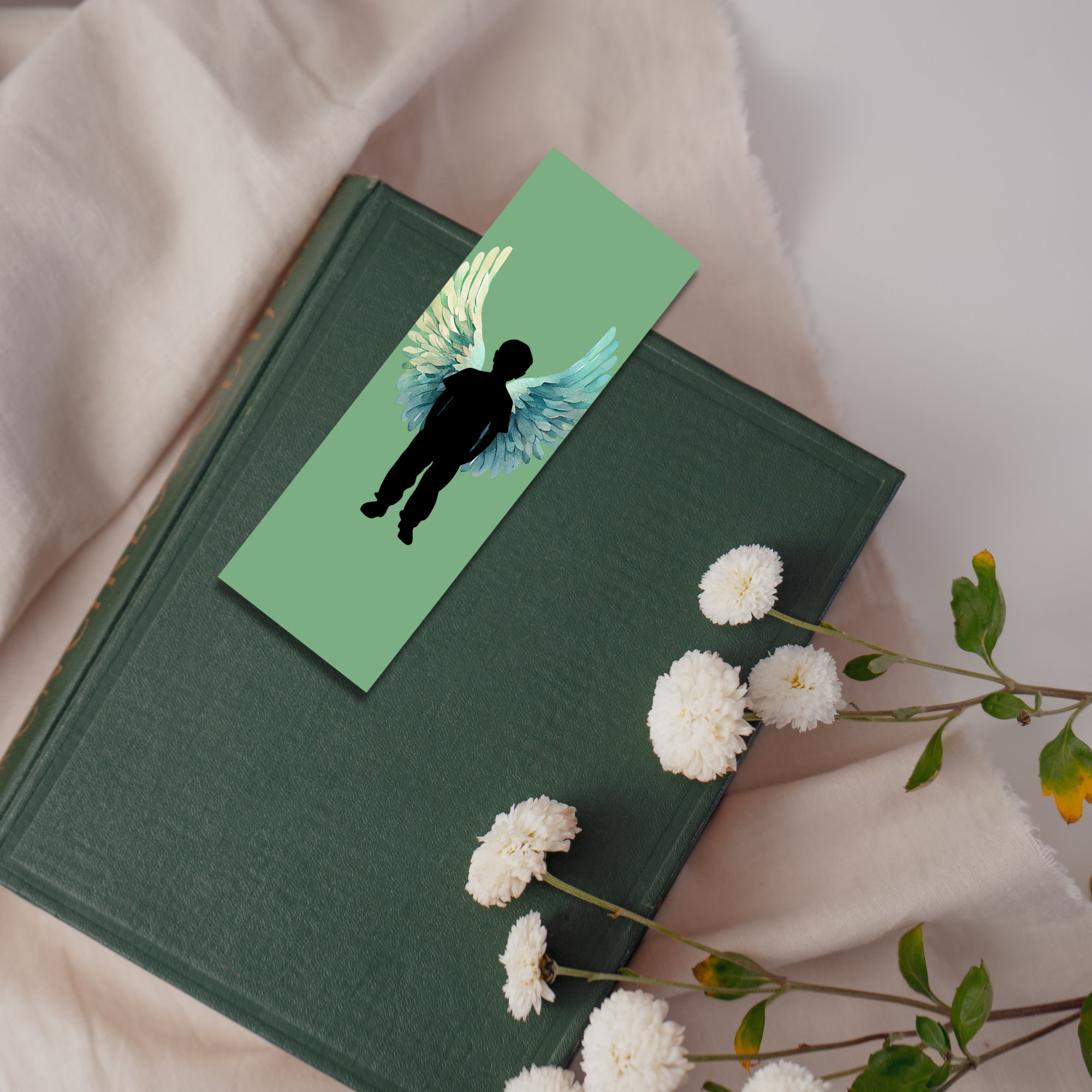 Angel Printable Bookmarks, Shadow Angel Themed Bookmarks, Printable ...