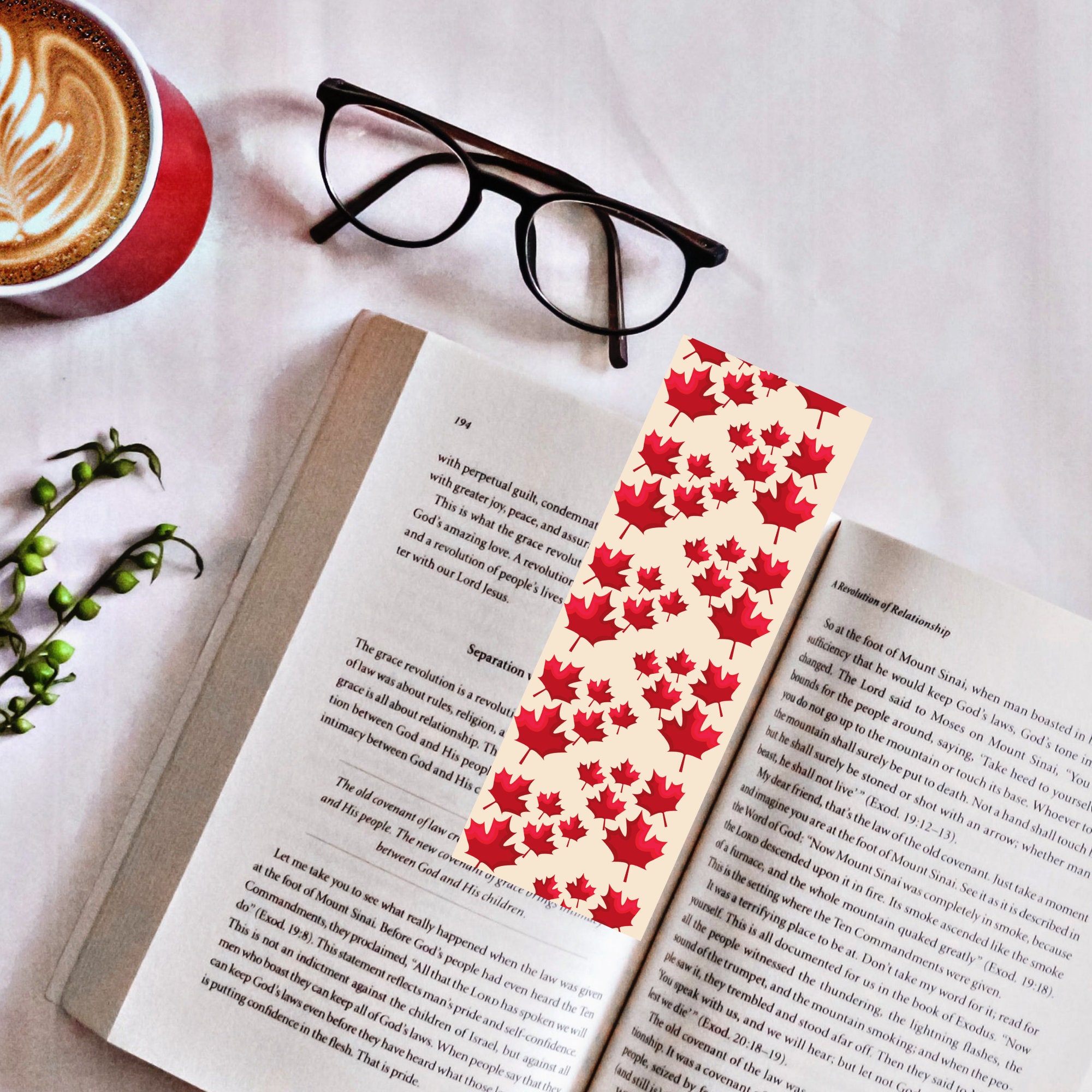 Canada Day July 1 Printable Bookmarks, Digital Download - Etsy