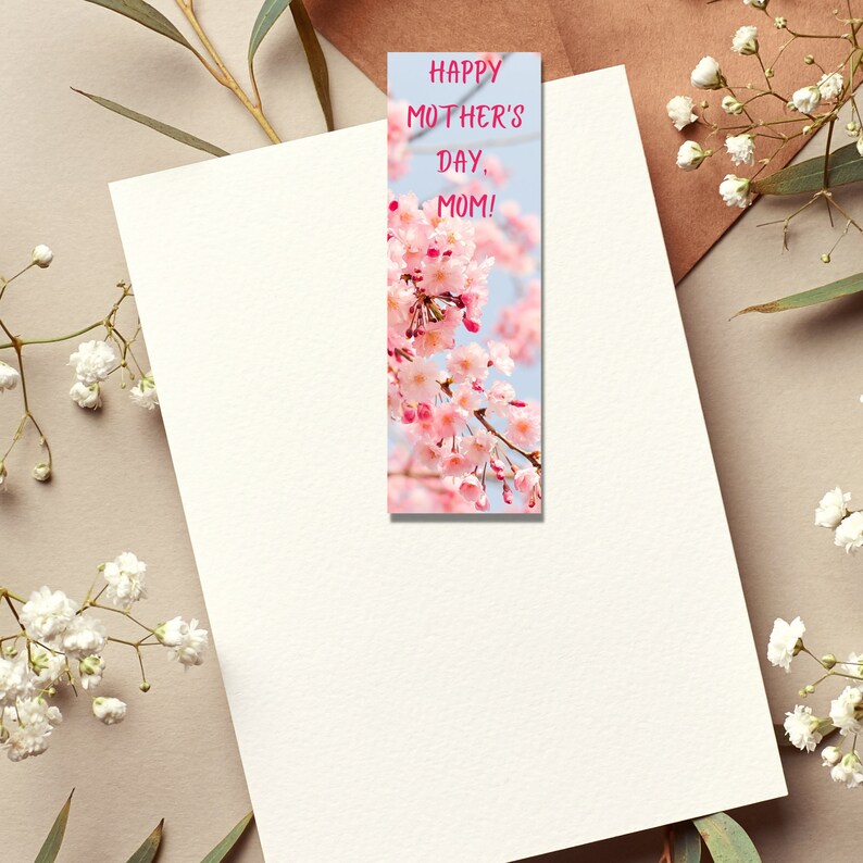 Mothers Day Printable Bookmarks, Mothers Day Themed Bookmarks ...