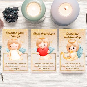 Angel Oracle Cards Printable, Angel Oracle Reading, Angel Tarot Deck ...