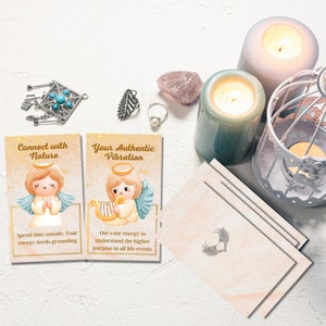 Angel Oracle Cards Printable, Angel Oracle Reading, Angel Tarot Deck ...