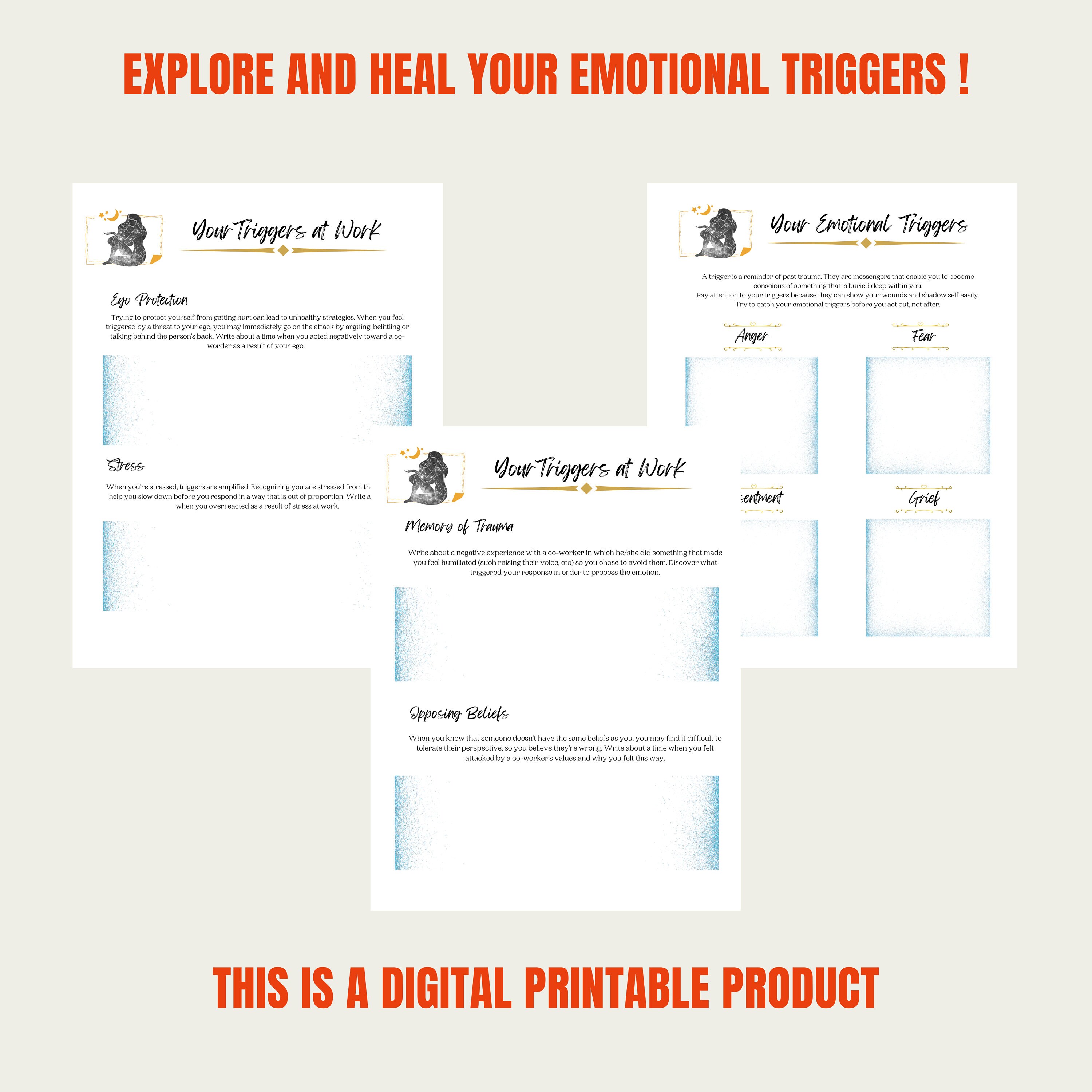 Shadow Work Journal, Shadow Work Digital Journal, Shadow Work Pdf ...