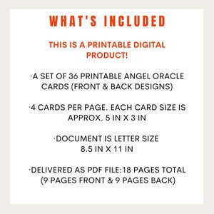 Angel Oracle Cards Printable, Angel Oracle Reading, Angel Tarot Deck ...