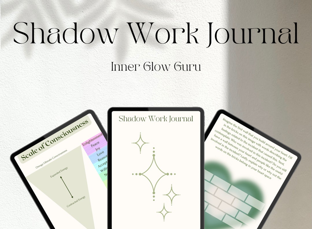 Shadow Work Journal Self-care Guided Prompts Mental - Etsy
