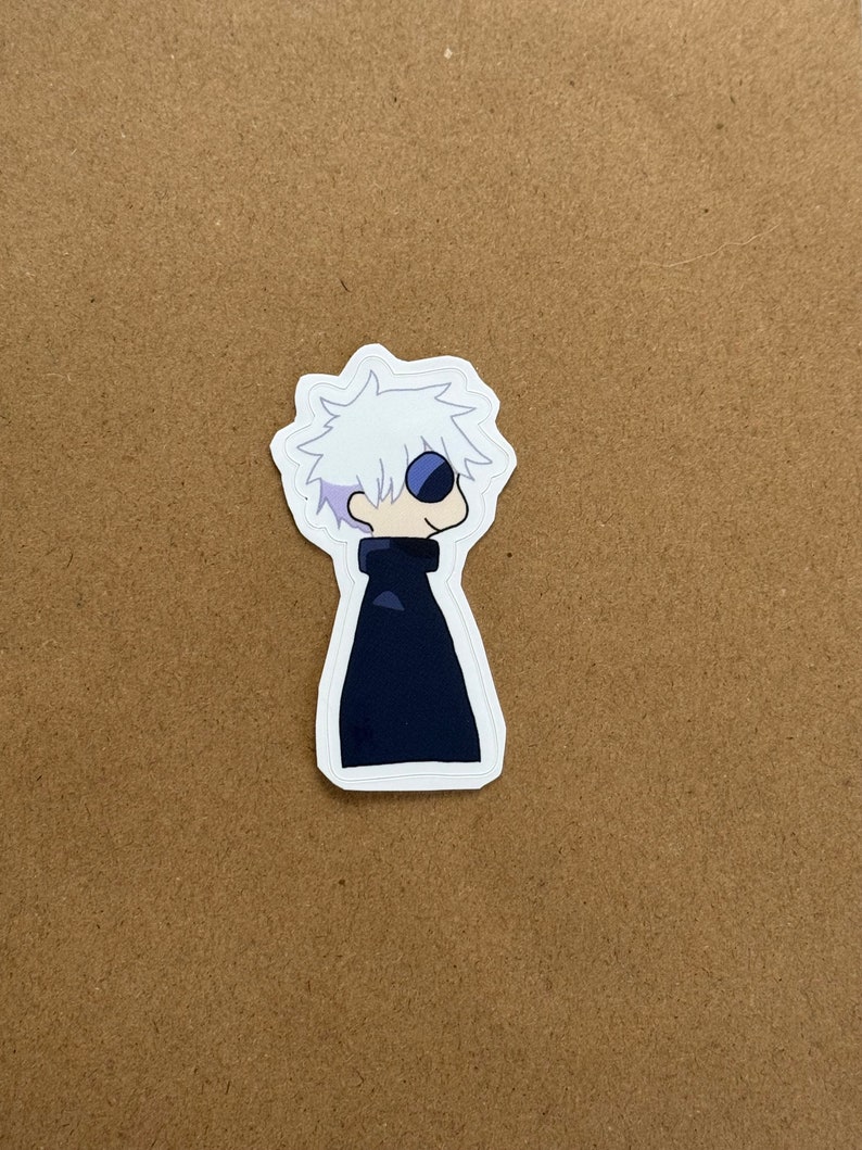 JJK Chibi Anime Sticker Vinyl Glossy Stickers - Etsy