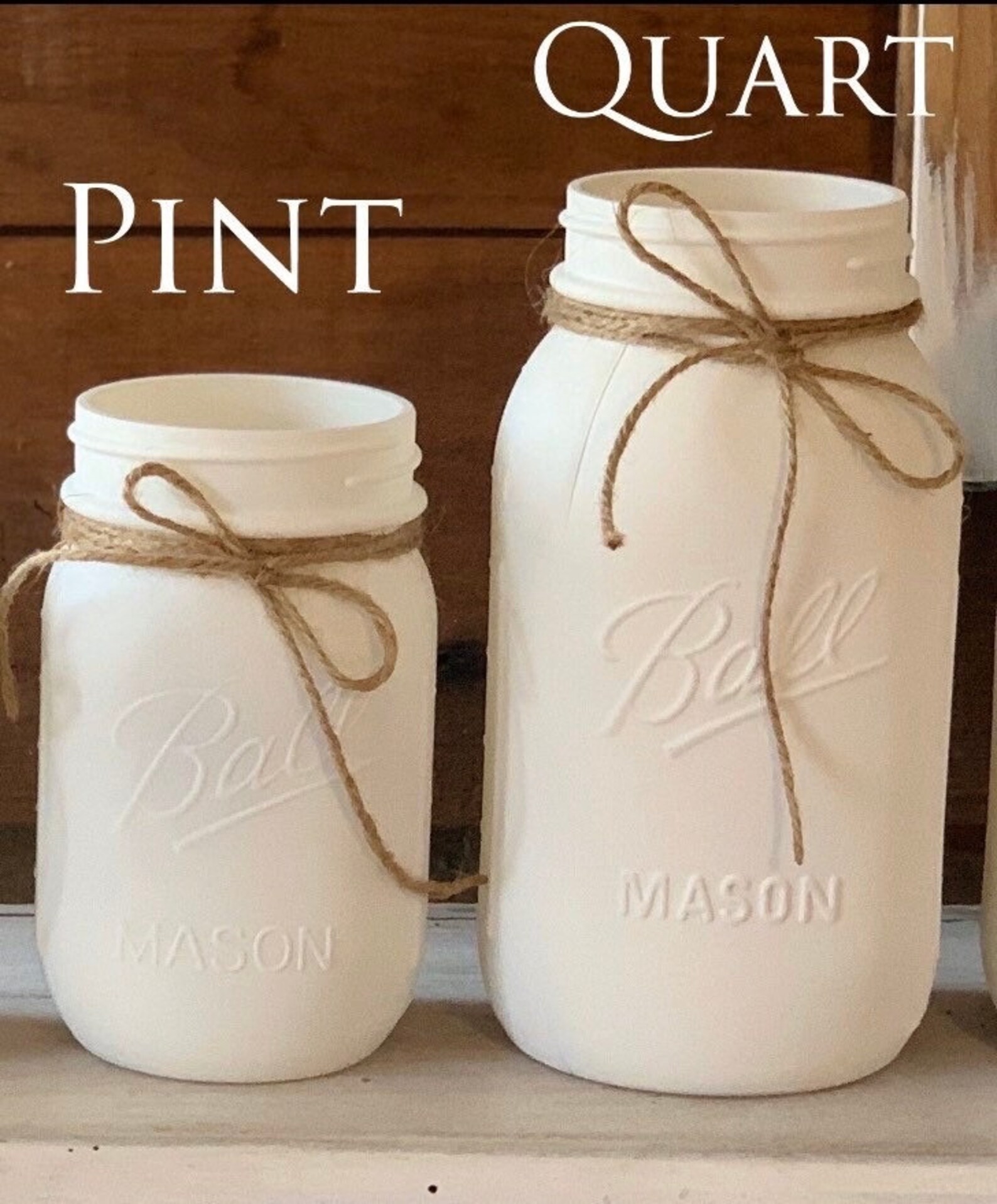 Holiday Mason Jar Canister Set - Etsy