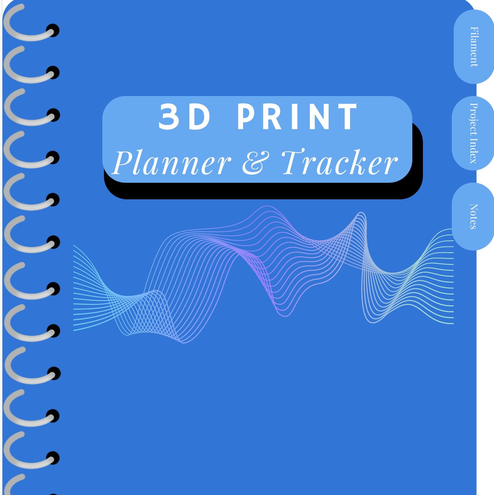 Hyperlinked 3D Print Planner and Project Tracker, Filament Tracker, 3D ...