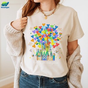LGBT Disneyland Pride 2024 Shirt, Castle Rainbow Gays Day, WDW ...