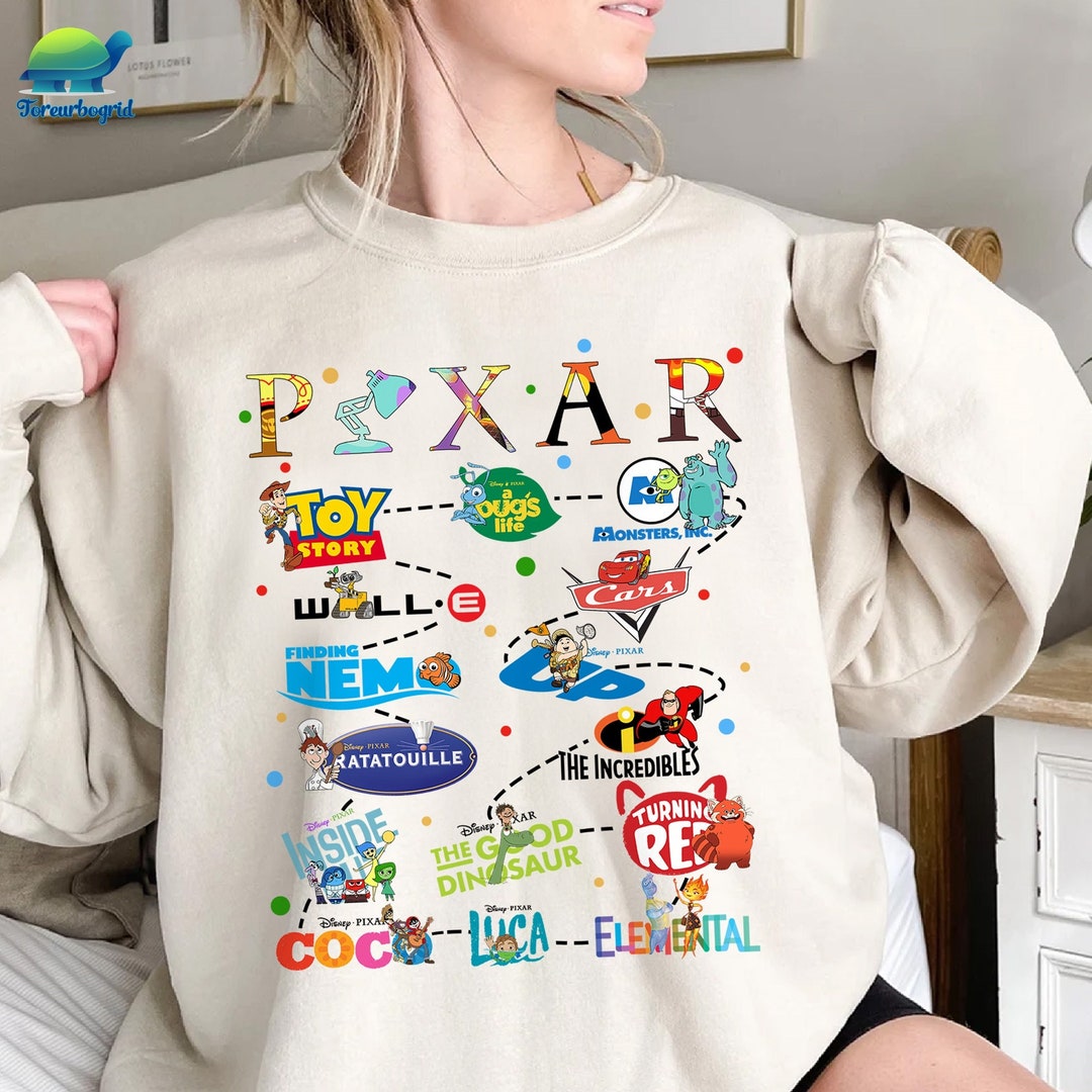 Pixar Movies Shirt, Disneyland Pixar Shirt, Pixar Festival Shirt, Toy ...