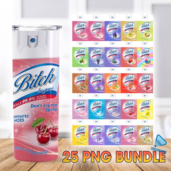 Bitch Be Gone Tumbler Wraps - Etsy