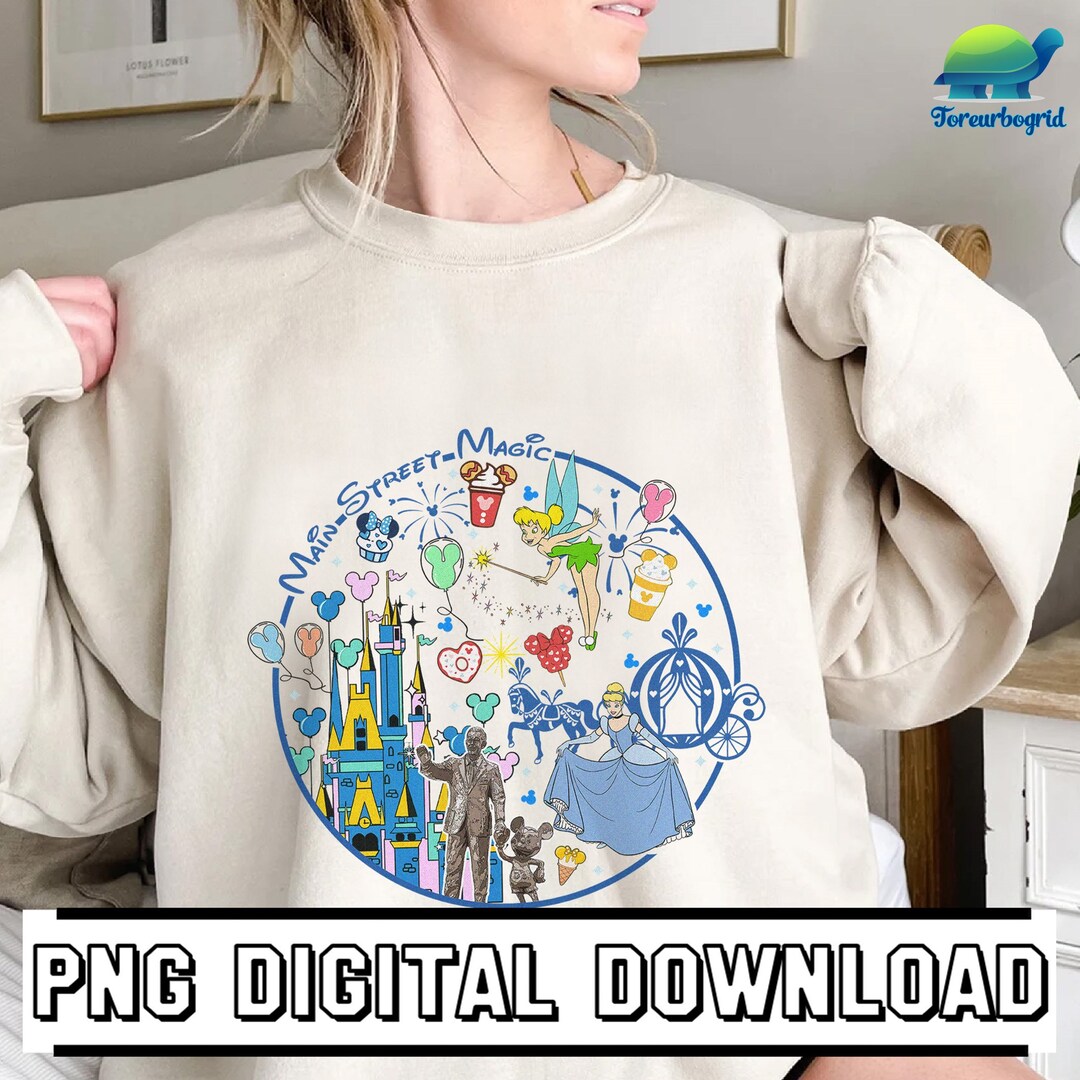 Digital Download Main Street Magic Shirt Download Main Street Magic PNG ...