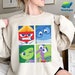 Camisa Inside Out de emociones mixtas, sudadera de película Inside Out ...