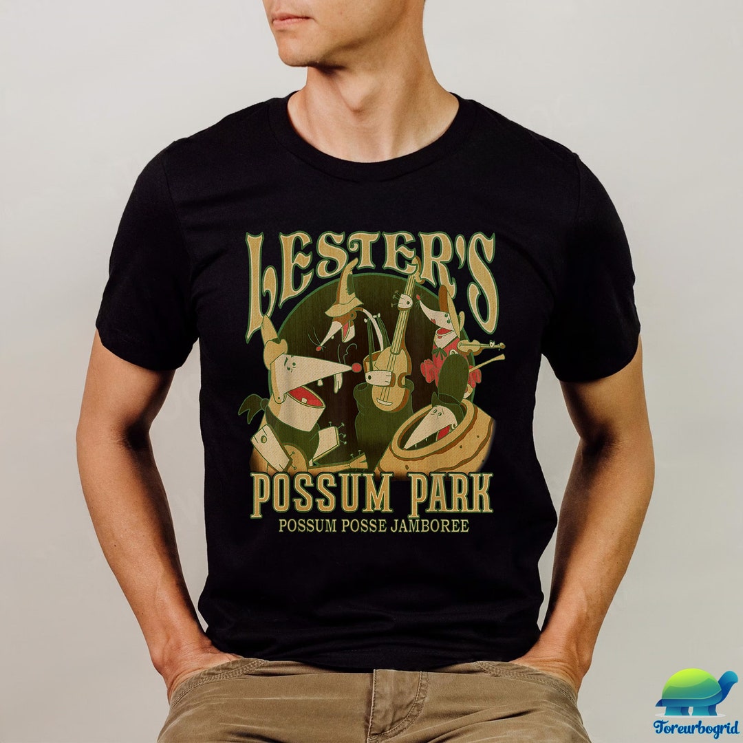 Vintage A Goofy Movie Lester's Possum Park Shirt Possum Posse Jamboree ...