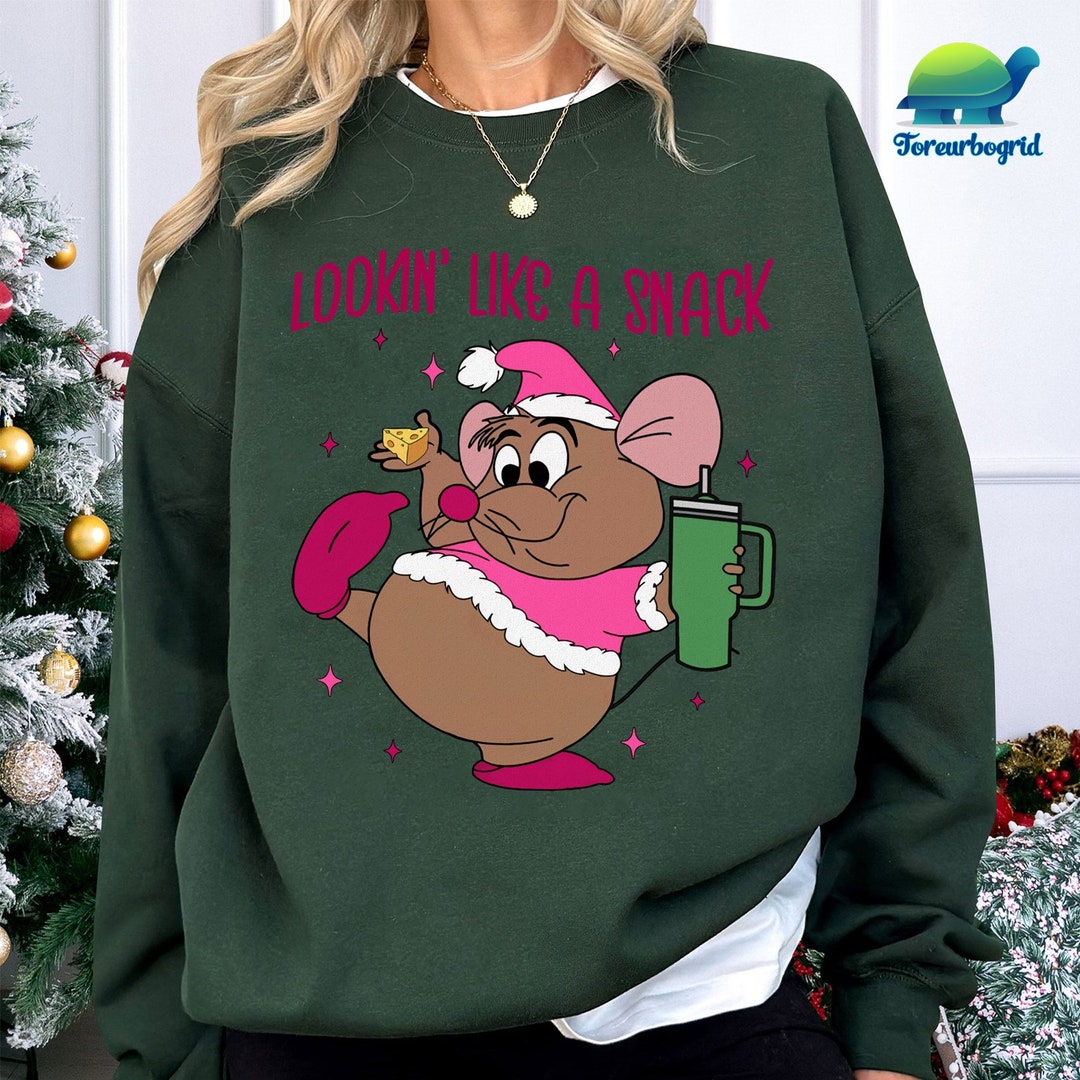 Funny Gus Gus Shirt, Looking Like A Snack Shirt Pink Christmas ...