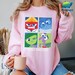 Camisa Inside Out de emociones mixtas, sudadera de película Inside Out ...