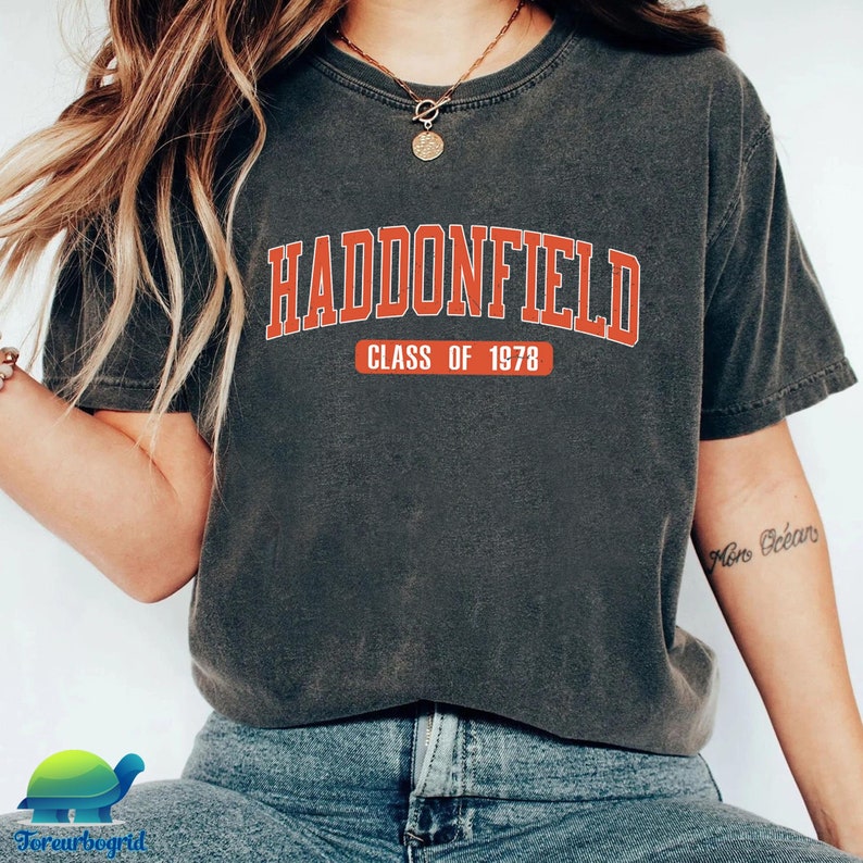 Halloween 1978 Haddonfield High Sweatshirt, Haddonfield Illinois Class ...