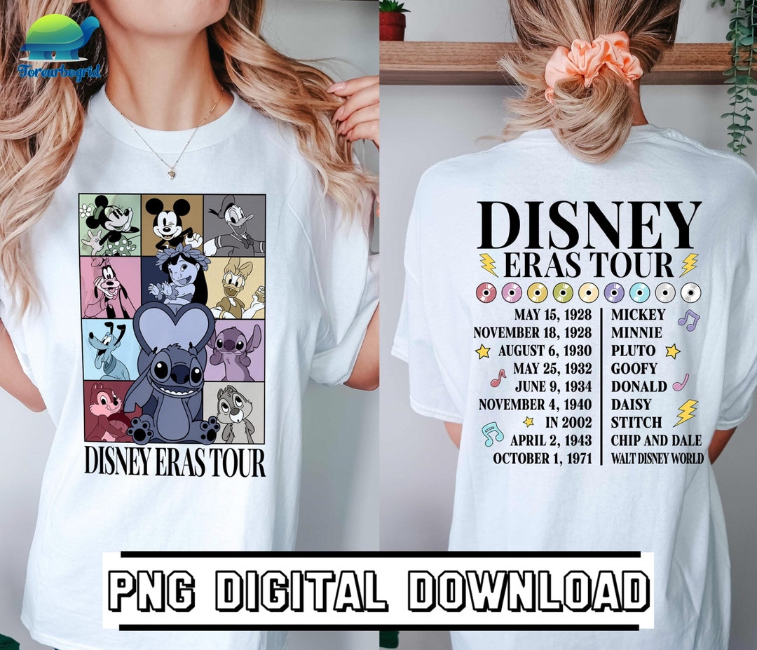 Stitch Eras Tour Png, Disneyland Eras Tour Clipart, Magic Kingdom ...