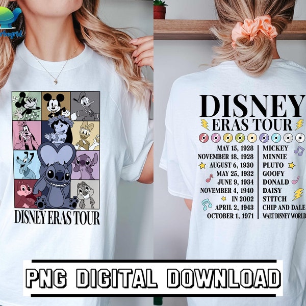 Stitch Tour Png - Etsy