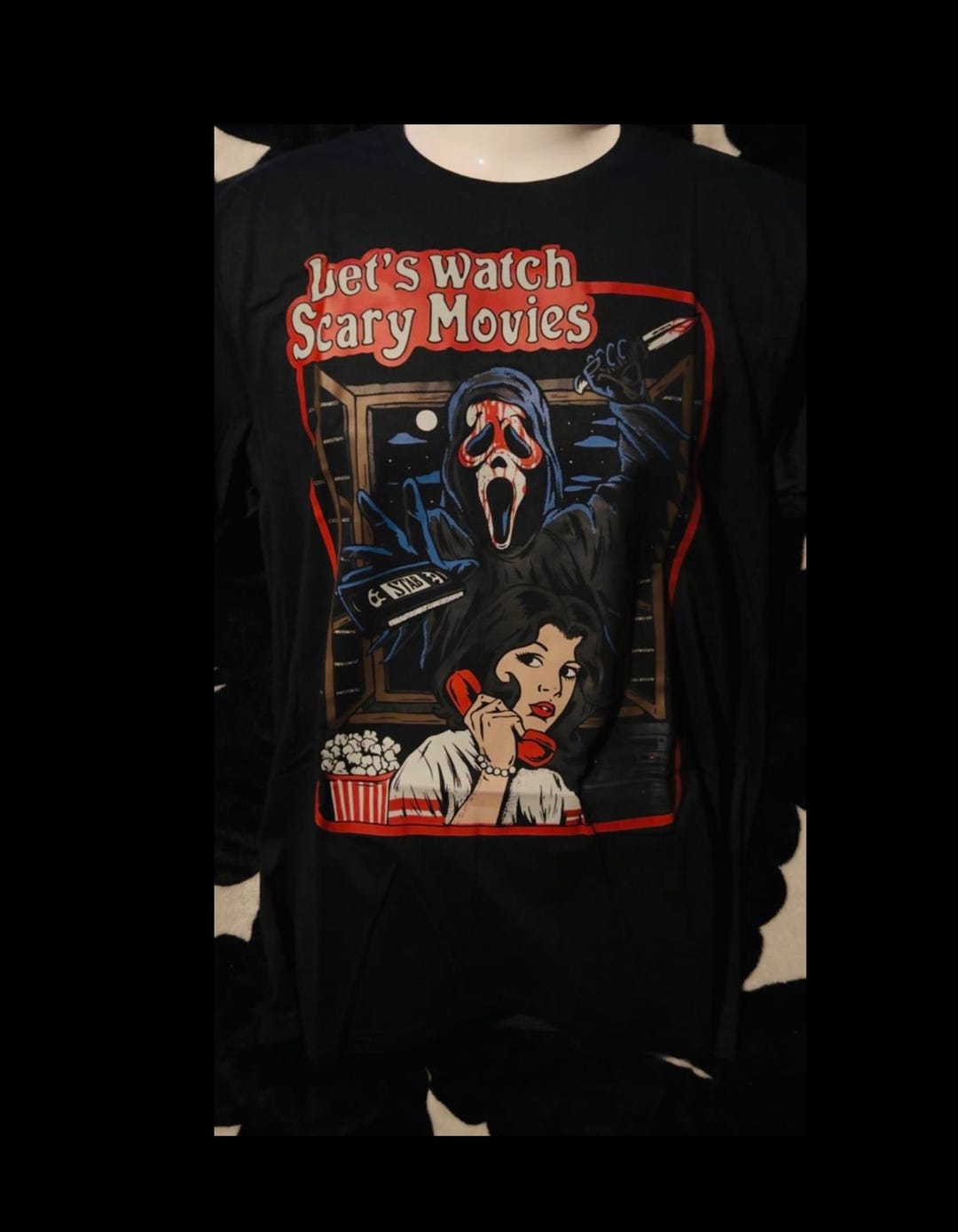 Let's Watch Scary Movies - Etsy