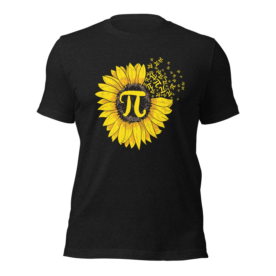Pi Day Shirt the Sunflower Pi T-shirt - Etsy
