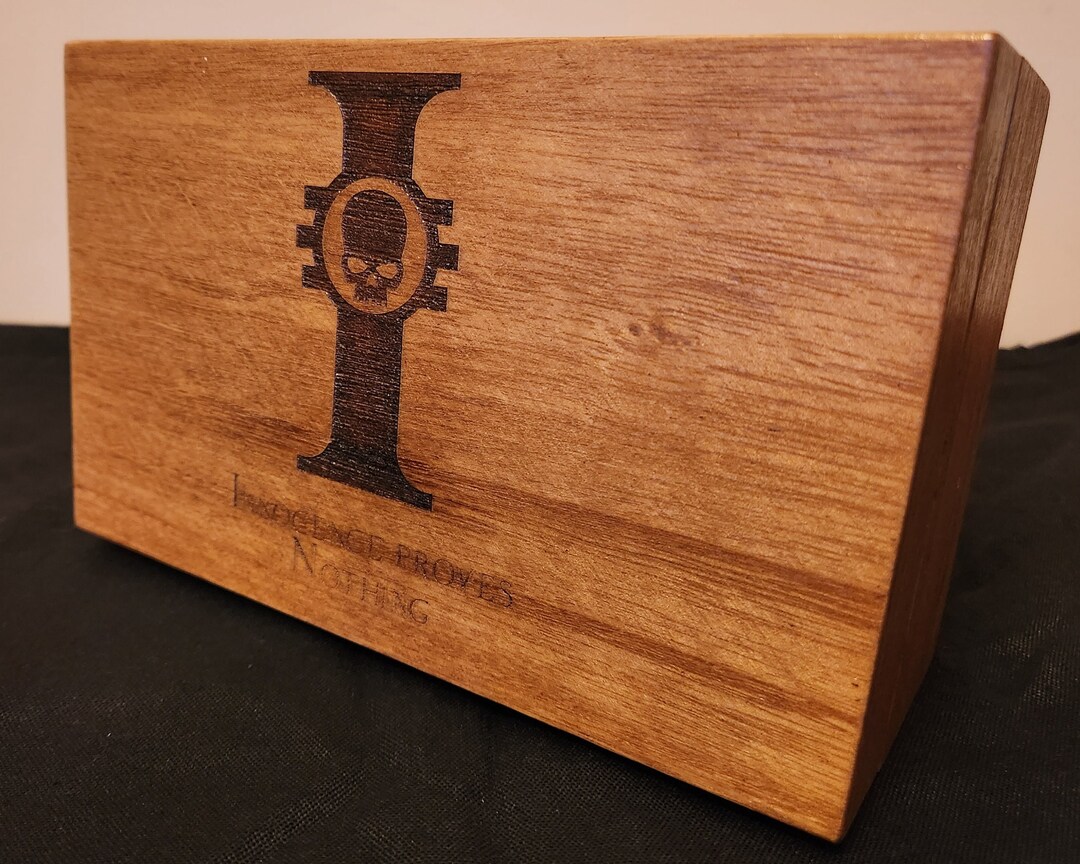 Warhammer 40k Inquisition Wooden Box - Etsy