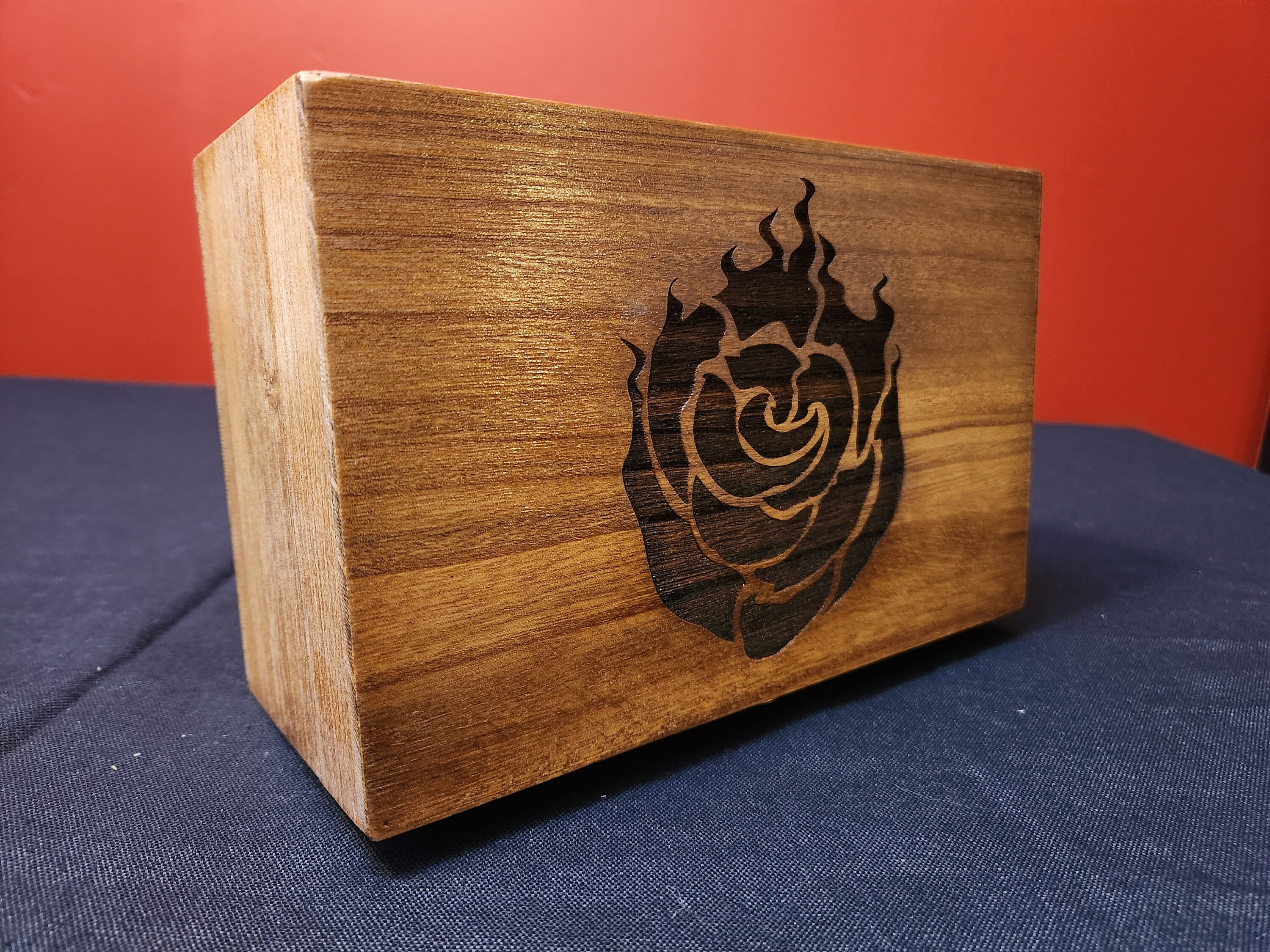 RWBY Ruby Rose Wooden Box - Etsy