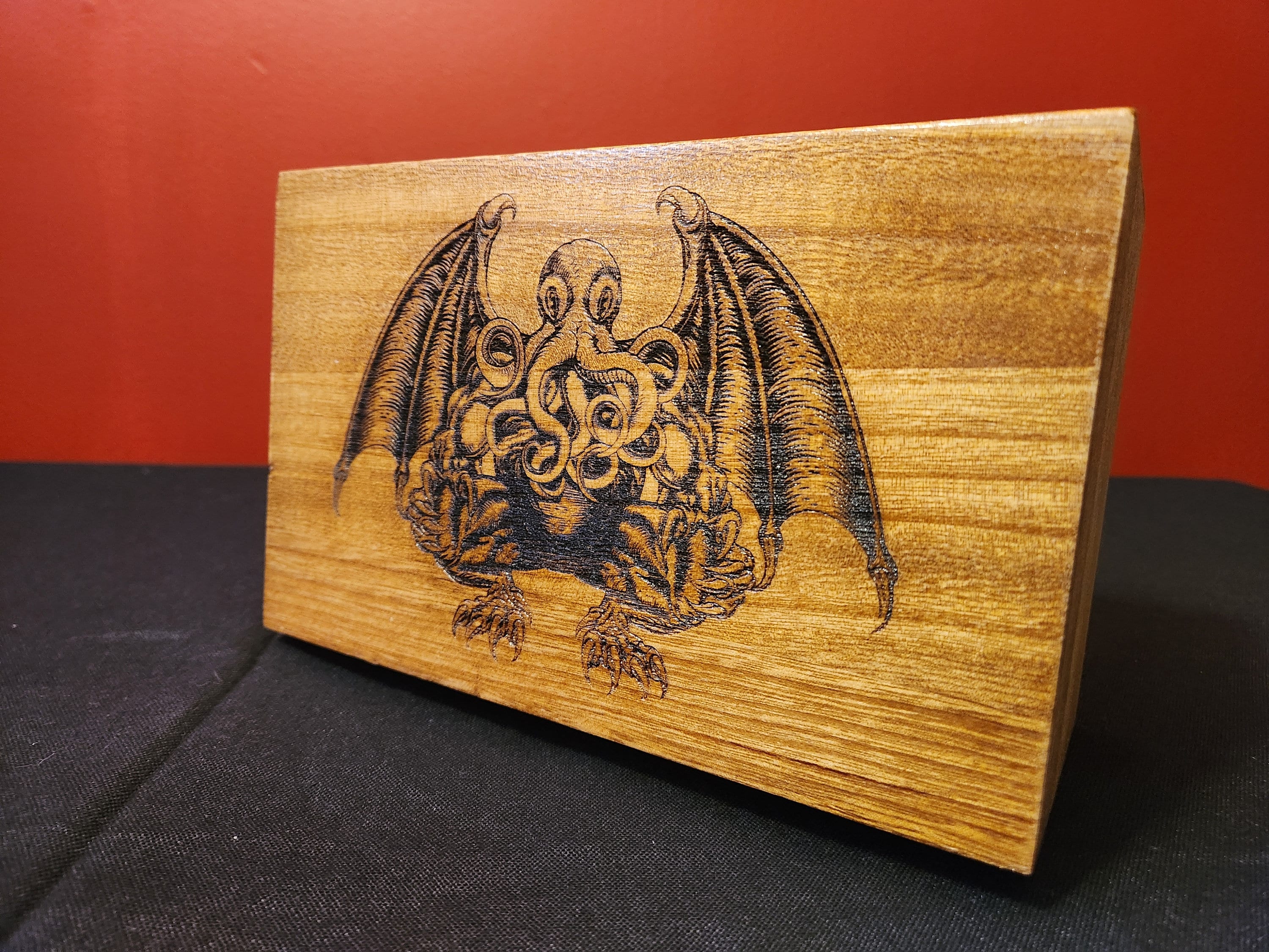 Cthulhu HP Lovecraft Eldritch Horror Wooden Box - Etsy
