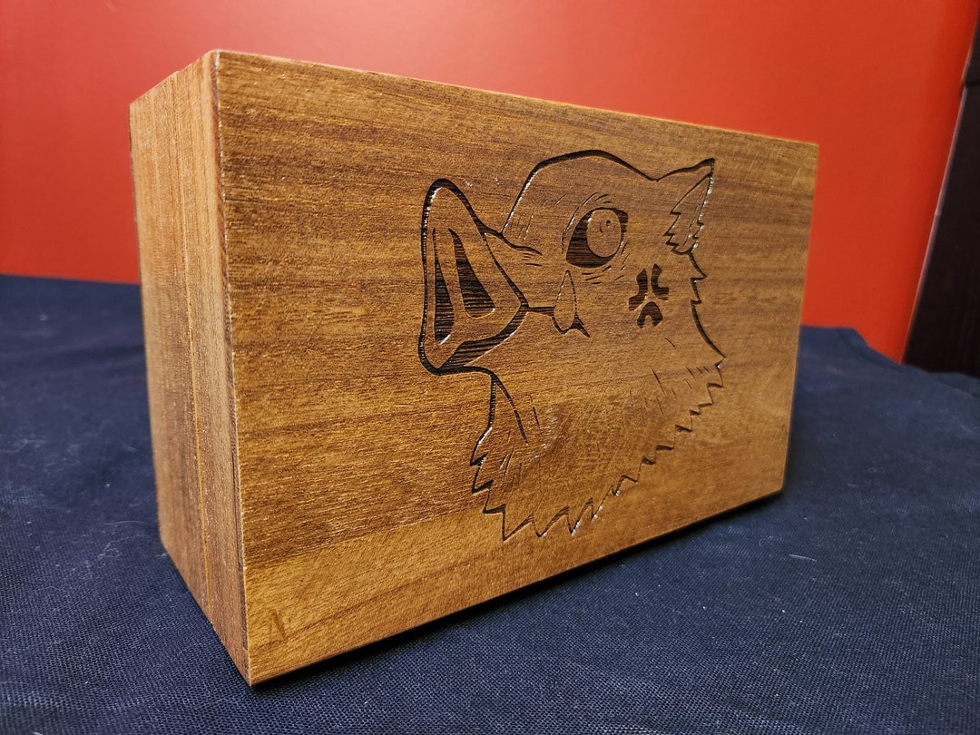 Demon Slayer Inosuke Wooden Box - Etsy