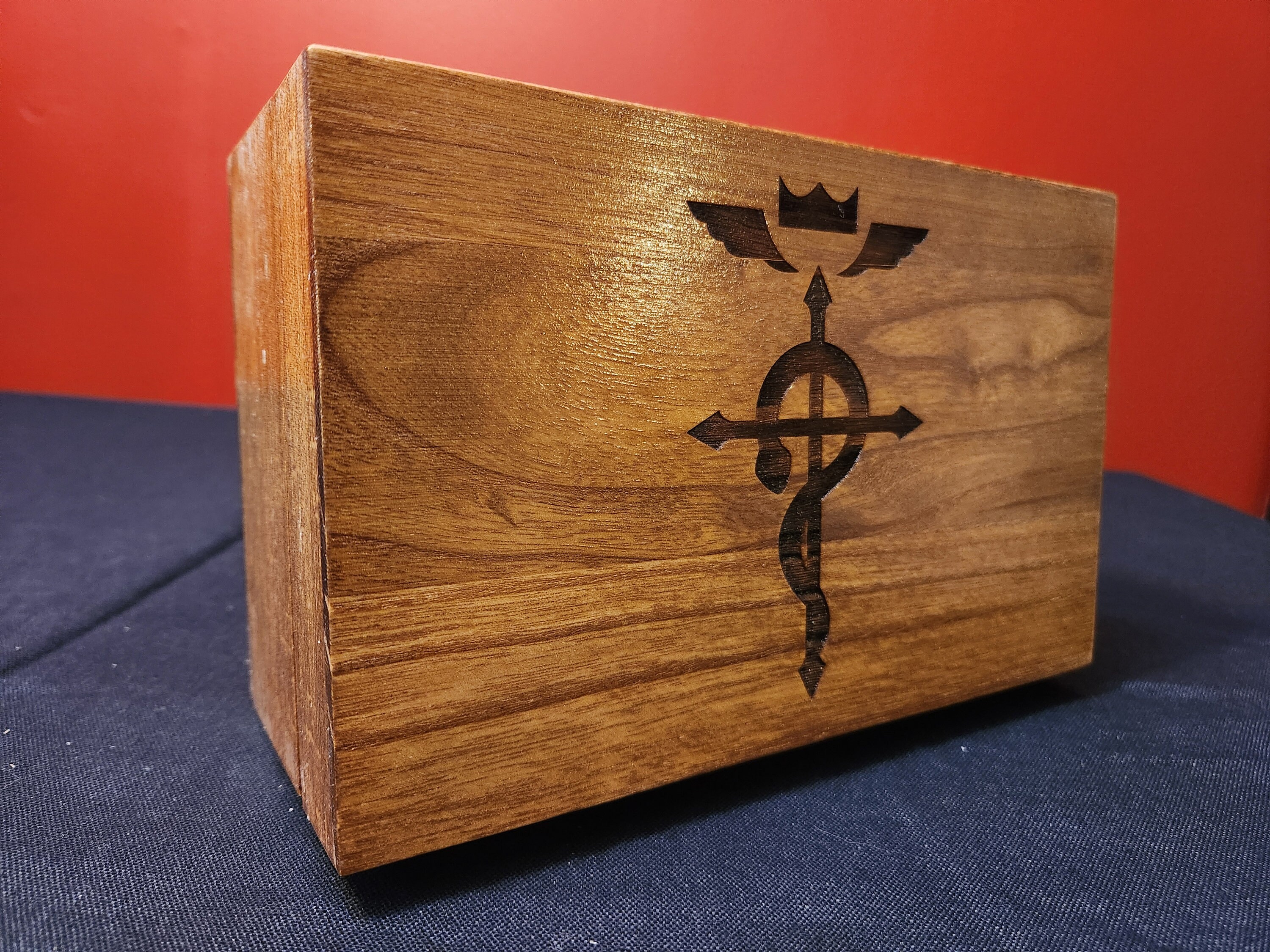 Full Metal Alchemist Edward Elric Wooden Box - Etsy