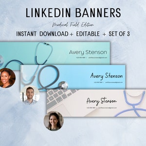 Medical Field Linkedin Banner | Healthcare Field | Linkedin Banner Canva | Linkedin Background ...