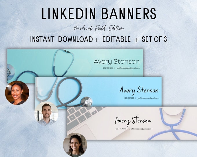 Medical Field Linkedin Banner | Healthcare Field | Linkedin Banner ...