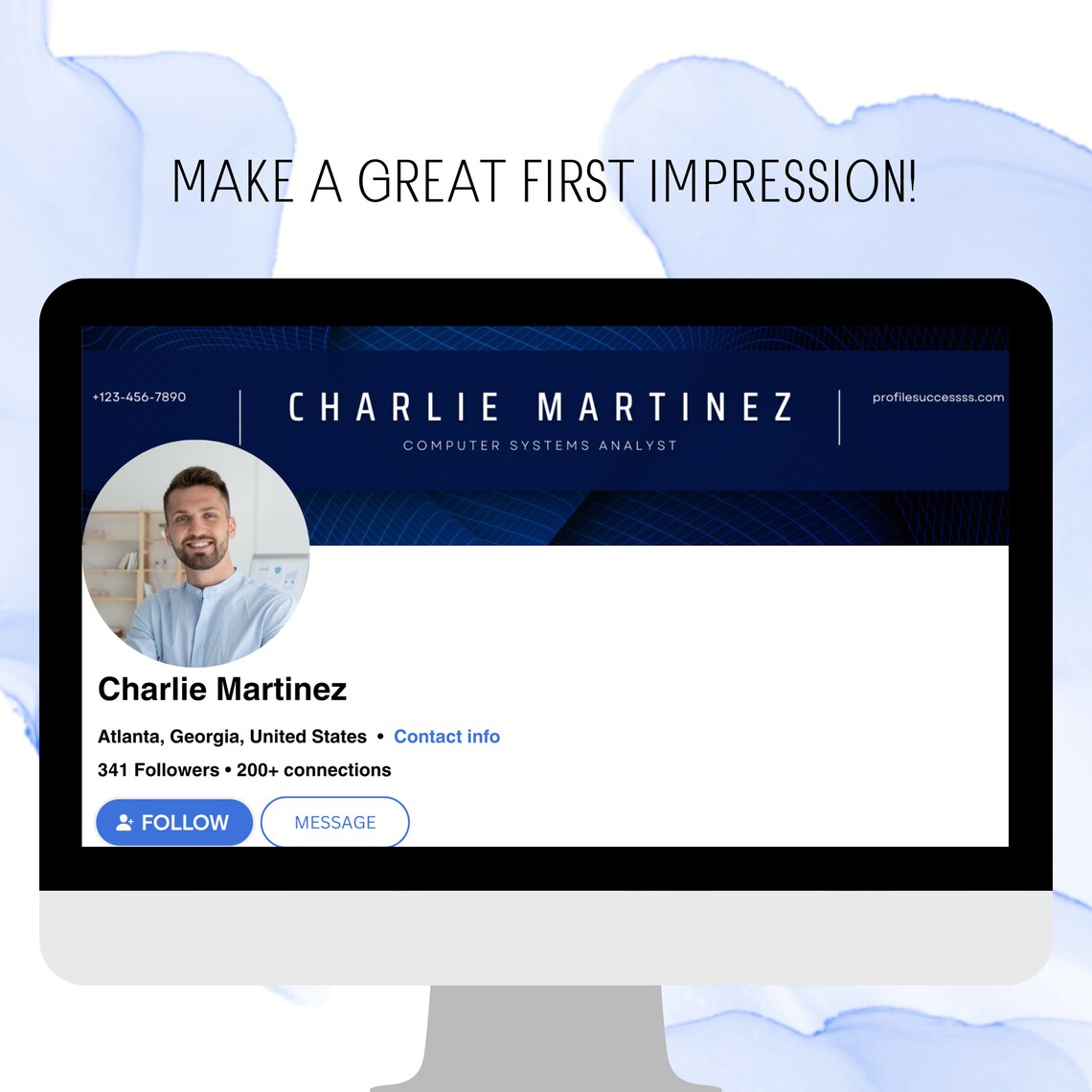 Tech Linkedin Banner | Linkedin Banner Canva | Linkedin Background ...