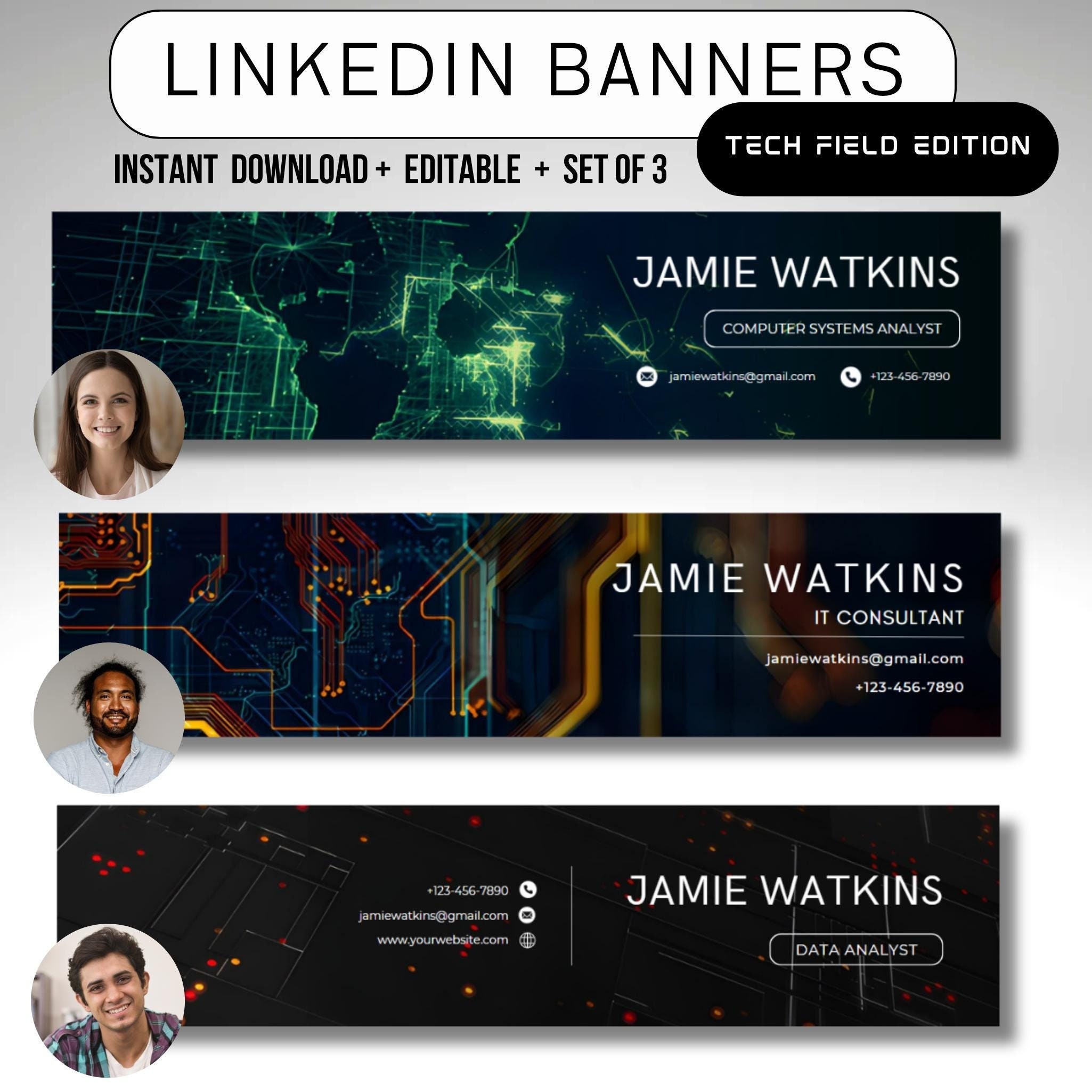 Tech Linkedin Banner | EXCLUSIVE High Quality Linkedin Banner ...