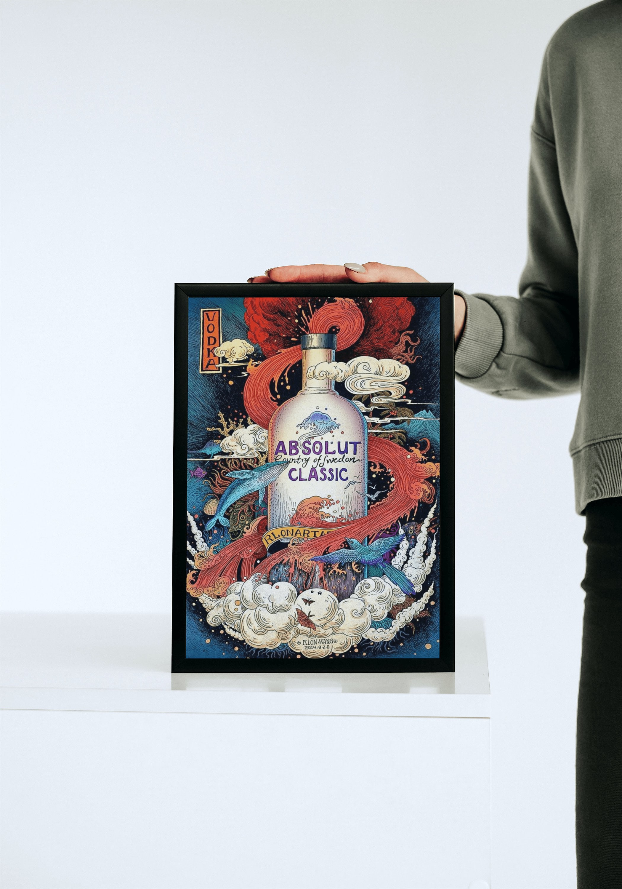 Absolut Poster, Absolut Vodka Poster, Modern Wall Art Poster sold by ...