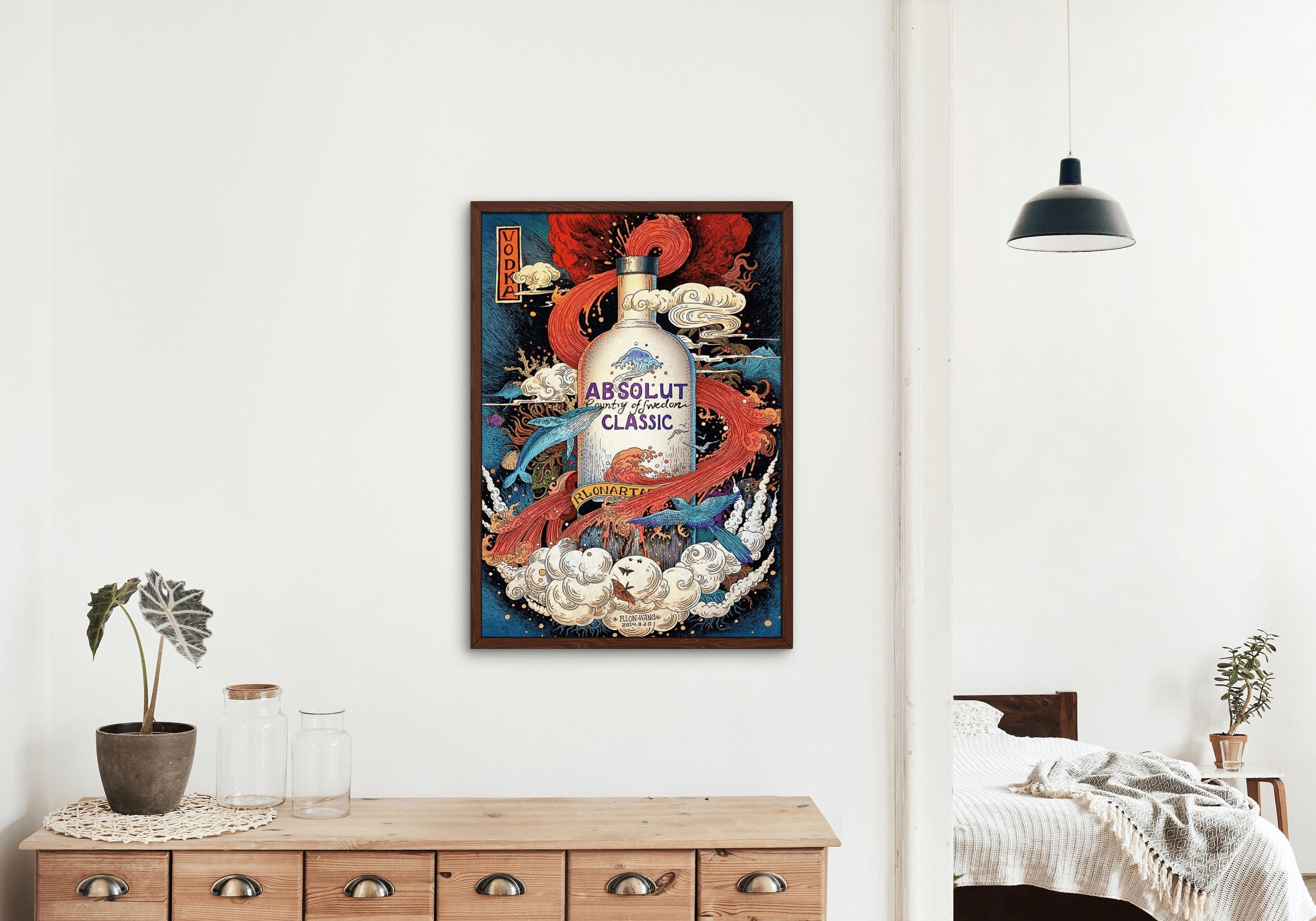 Absolut Poster, Absolut Vodka Poster, Modern Wall Art Poster sold by ...