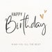 Happy Birthday Card With Heart, Instant Digital Download, Happy ...