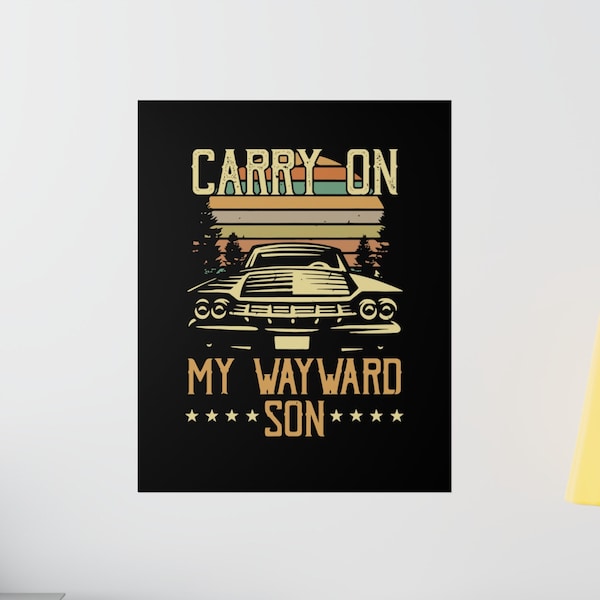 Carry on Poster - Etsy