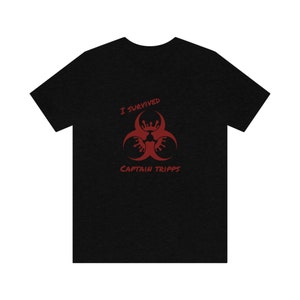 Stephen King the Stand Captain Tripps Graphic Unisex Jersey Short ...