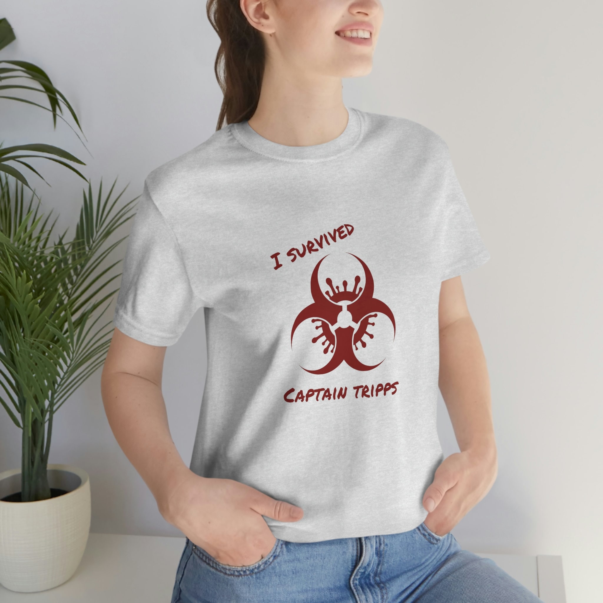 Stephen King the Stand Captain Tripps Graphic Unisex Jersey Short ...