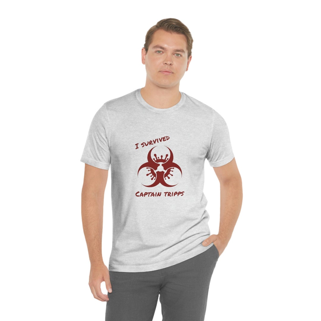 Stephen King the Stand Captain Tripps Graphic Unisex Jersey Short ...