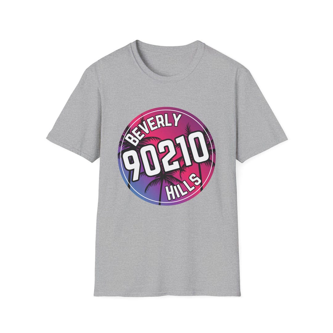 Vintage Beverly Hills 90210 T-shirt, Classic TV Show Tee, 90s Nostalgia ...