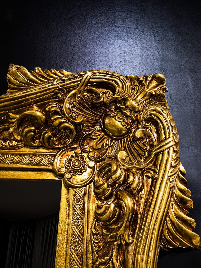 Large French Baroque Mirror [gold] - Etsy