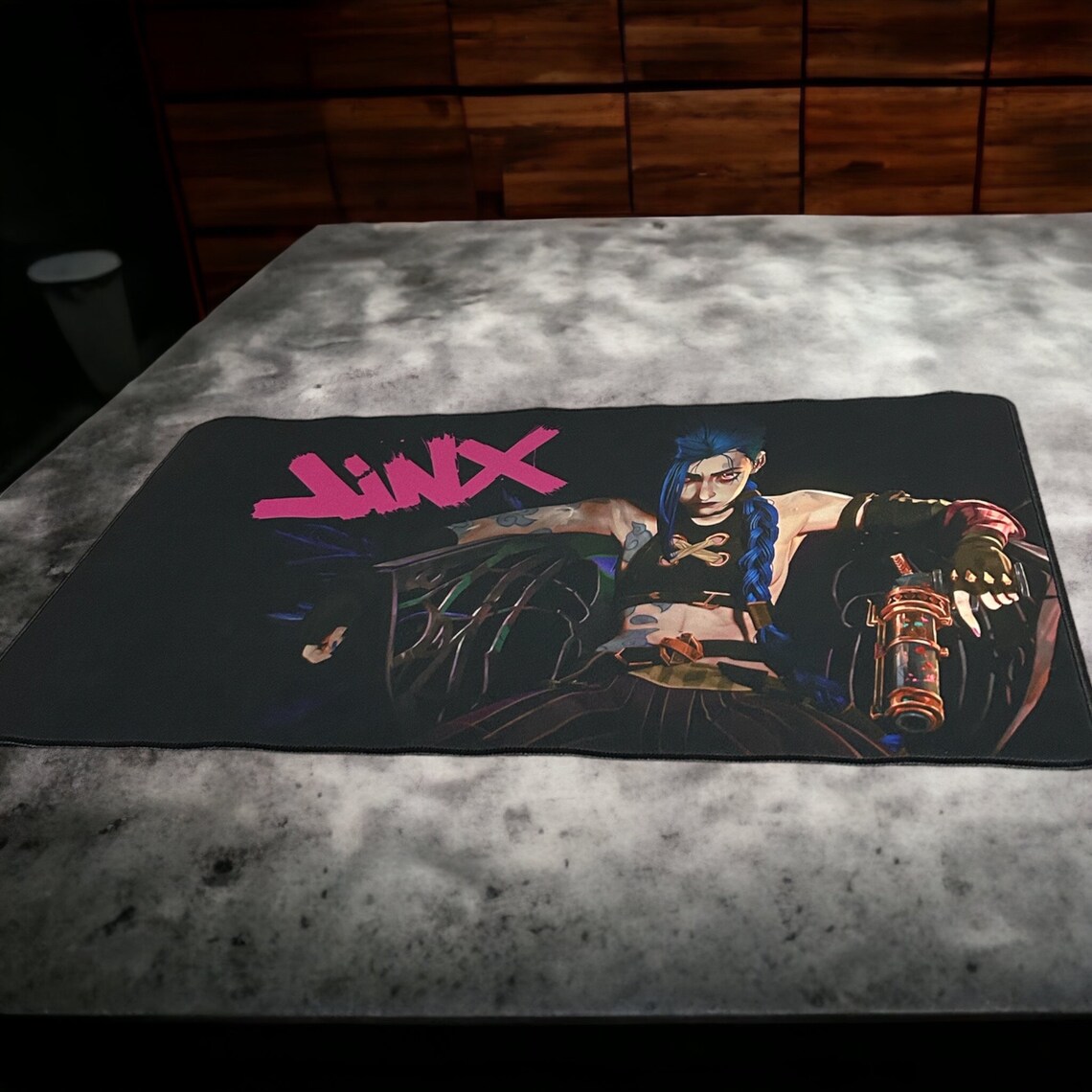 Arcane Jinx Mouse Pad Gaming Pad League of Legends 60cm X - Etsy