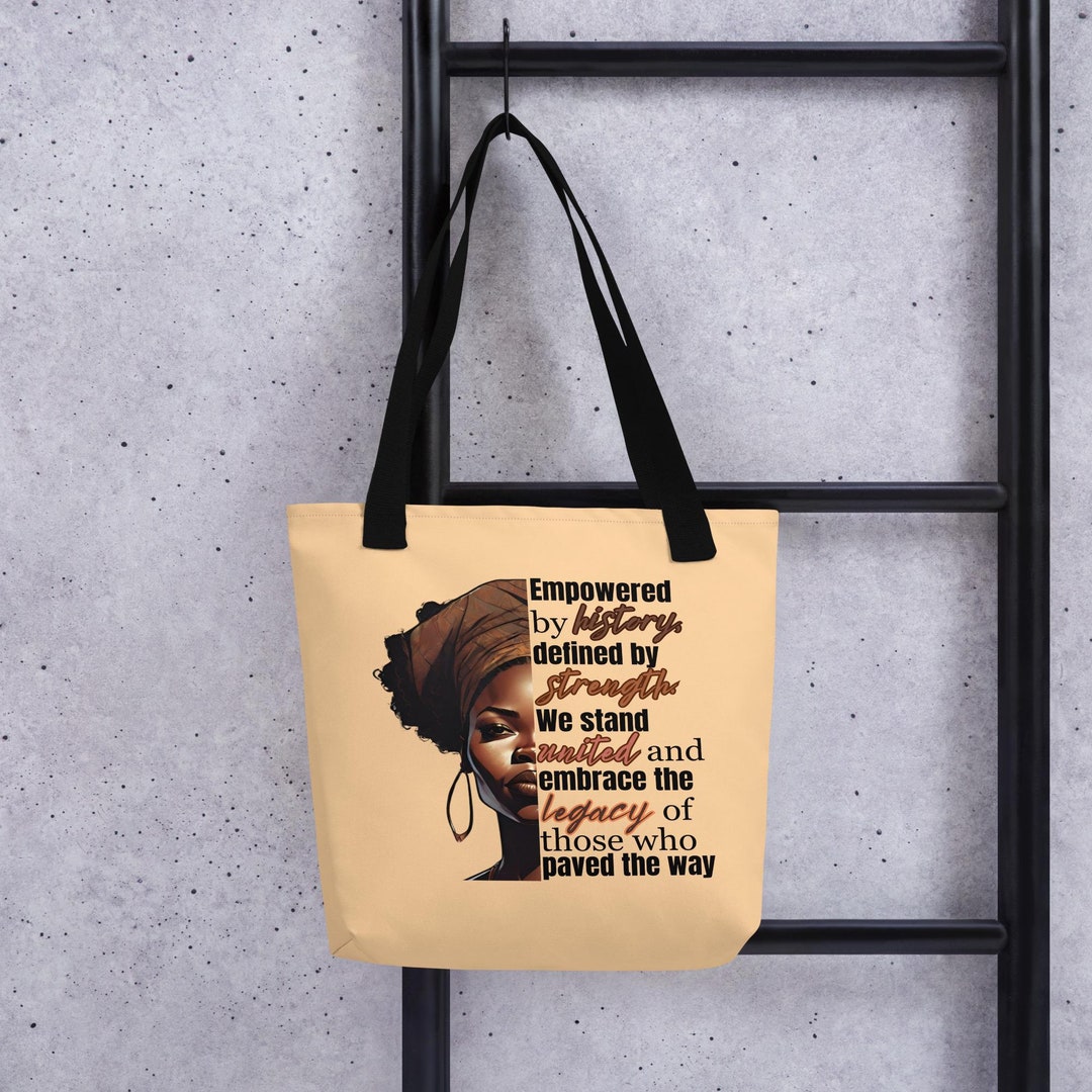 Black History Month Tote Bag for Women, Shoulder Bag, African American ...