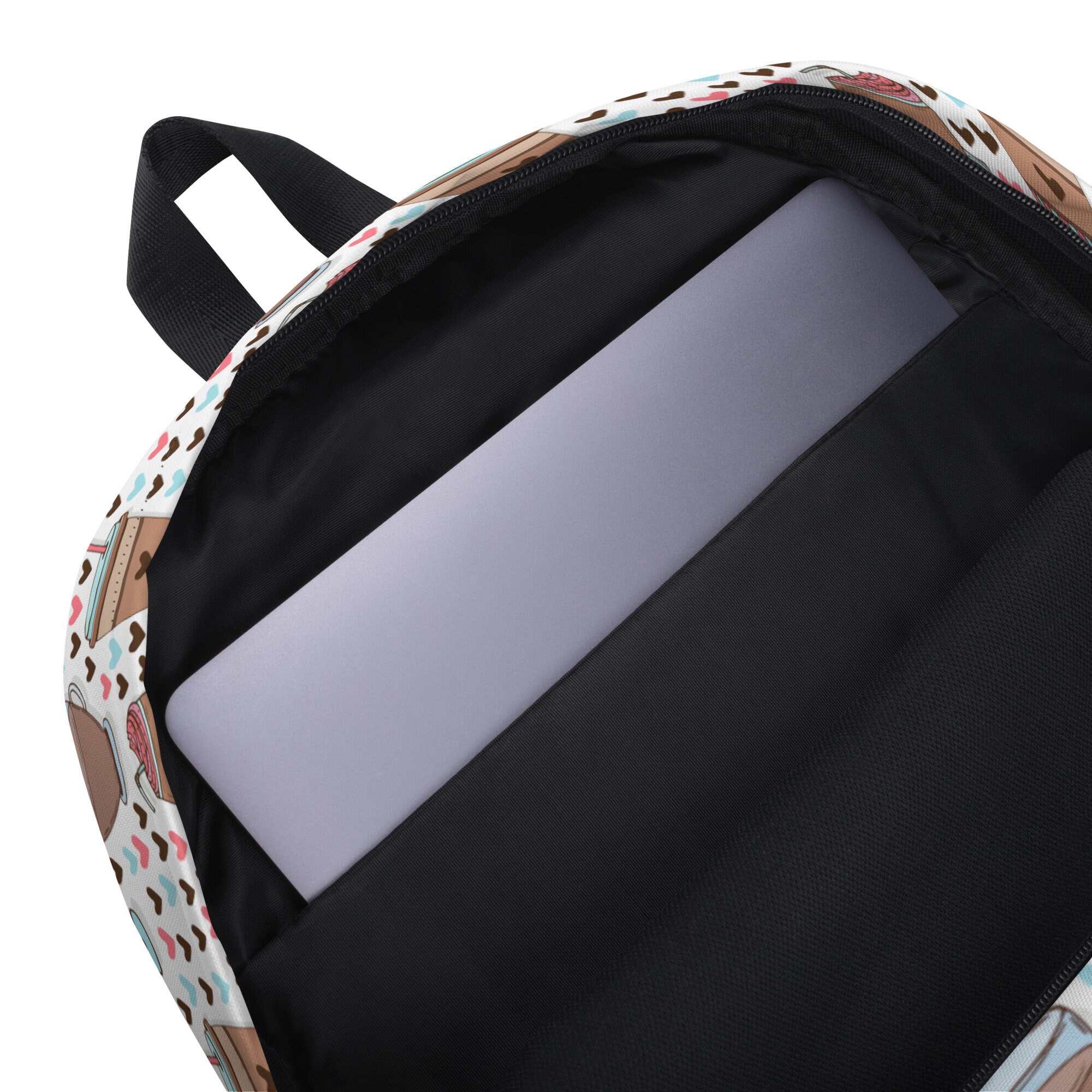 Espresso Coffee Backpack for Women, Custom Coffee Lovers Bag for Girls ...
