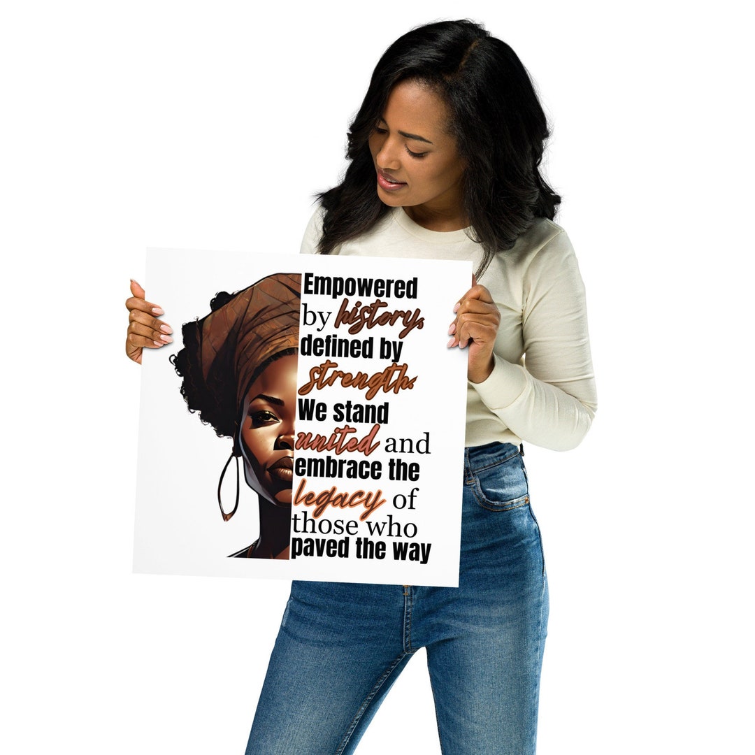 Black History Month Poster, African American History Bulletin Board ...