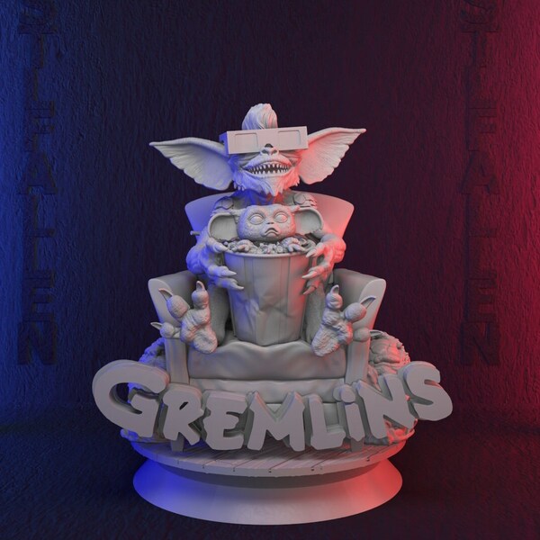Gremlin Stl File - Etsy