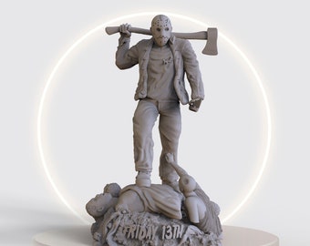 Jason Friday13th STL - Etsy